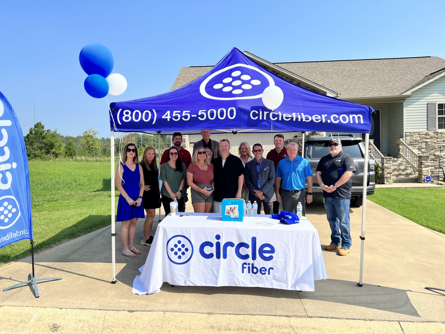 Service Areas - Circle Fiber